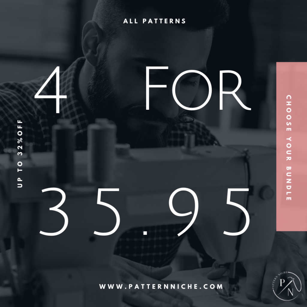 3 Patterns for $27.95 - Pattern Niche