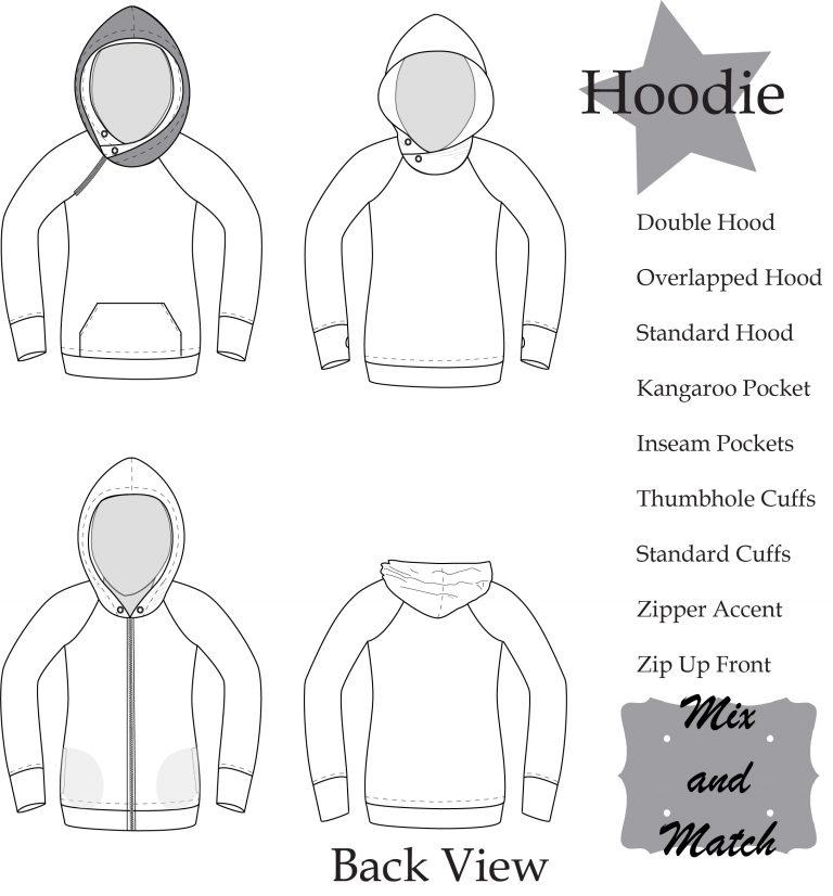 TAMI Revolution Double Hoodie - Pattern Niche