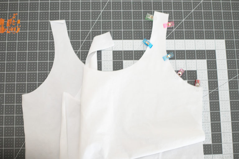 Adding a shelf bra to the Marbella Tank - Pattern Niche
