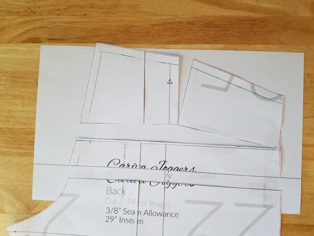 Crotch and Booty Depth Adjustment - Pattern Niche