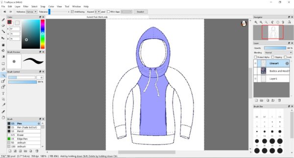 How to Make a Fabric Mock Up - Pattern Niche