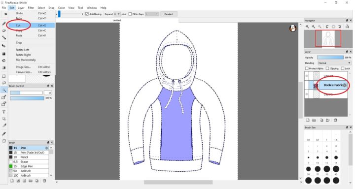 How to Make a Fabric Mock Up - Pattern Niche
