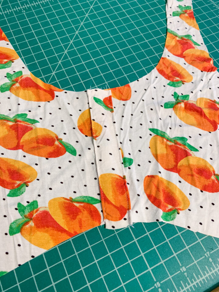 Faux Placket on the Melbourne Top and Dress - Pattern Niche