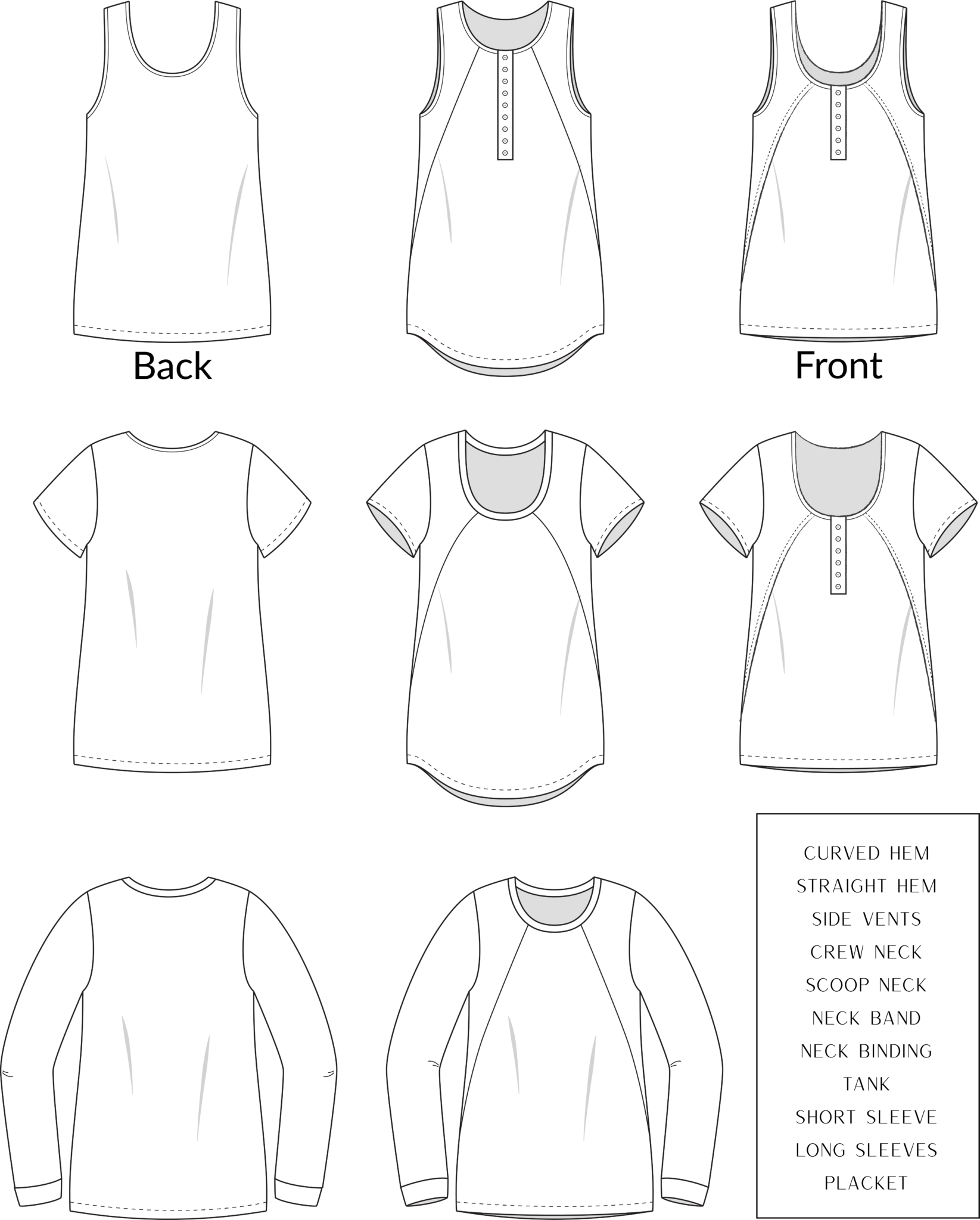 Tenacity Tee Bundle - Pattern Niche