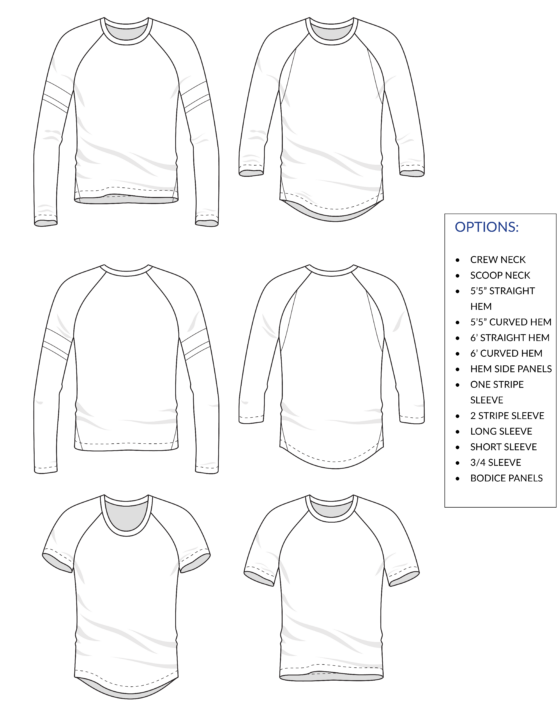 Resilient Raglan - Pattern Niche